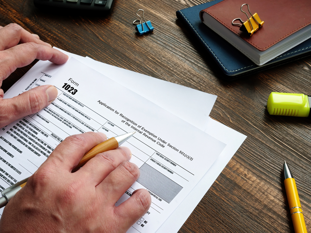 IRS Form 1023 EZ Application For 501 c 3 Nonprofits